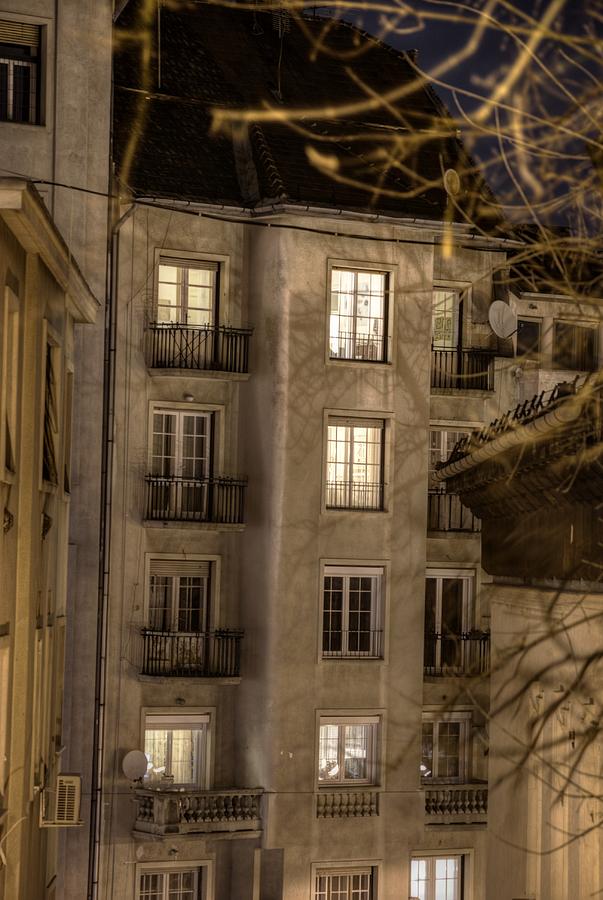 Night windows Digital Art by Nathan Wright - Fine Art America