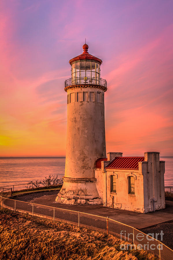 North Head Lighthouse Photograph by Matt Hoffmann - Fine Art America