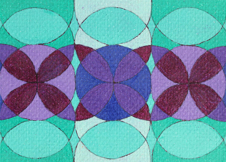 Number 6 Drawing by Karen Tagstrom - Fine Art America