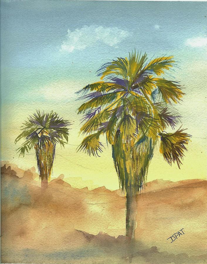 Oasis Painting by David Patrick - Fine Art America