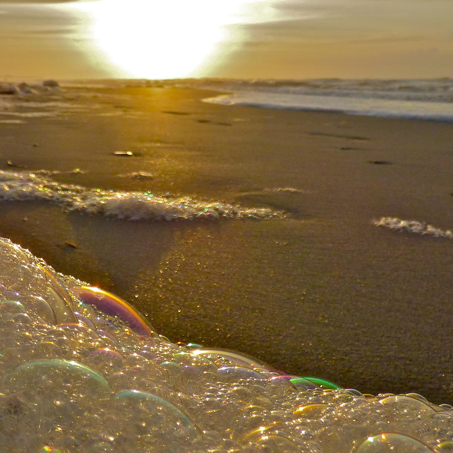 Ocean Bubble Bath Photograph by Jean Wright - Fine Art America