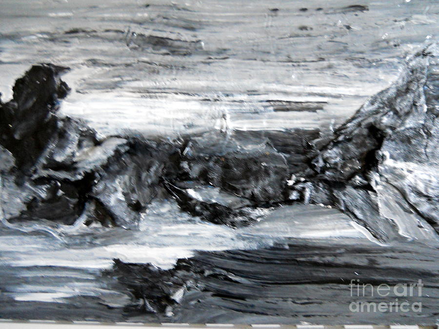 Ocean Mixed Media by Suzanne Thomas