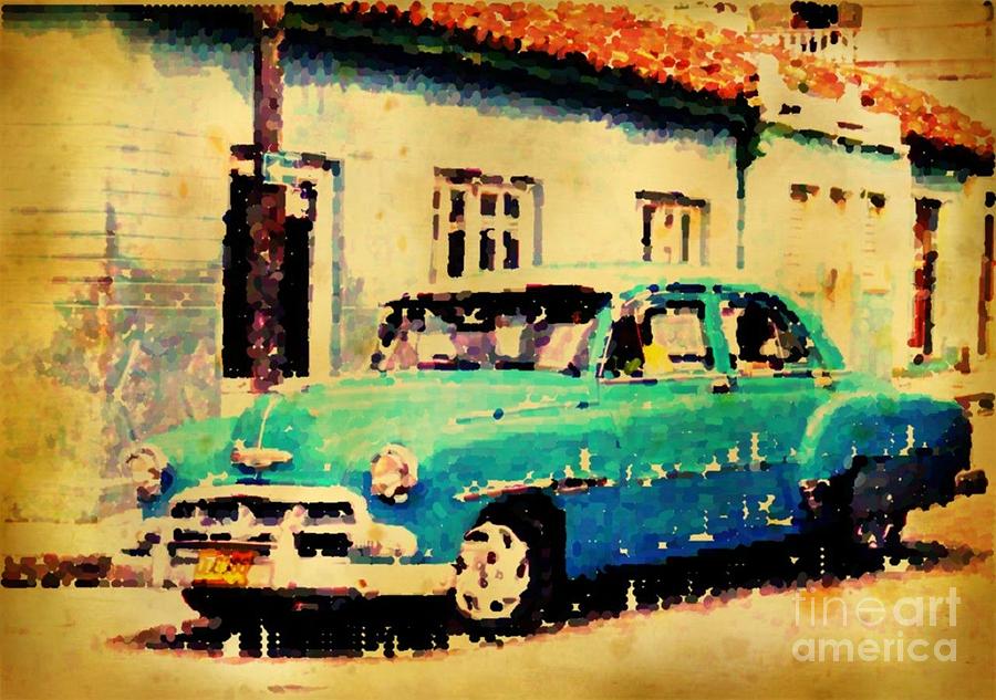 Old Chevy Digital Digital Art by John Malone - Fine Art America