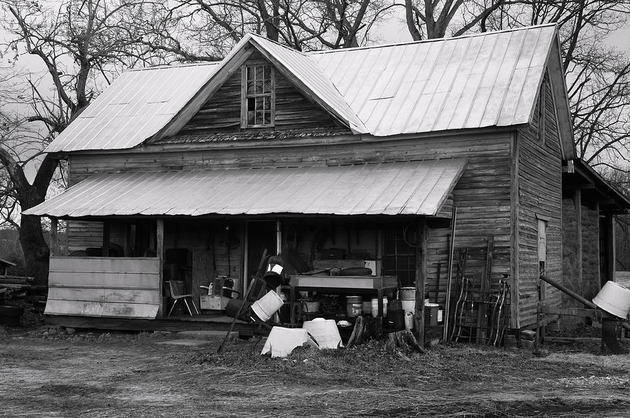 Old Farm Photograph by Jerry Mann - Pixels