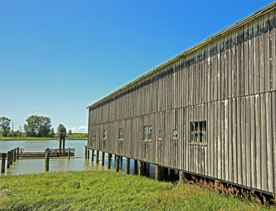 Old Fish Processing Warehouse Photograph by Mark Tsemak - Fine Art America