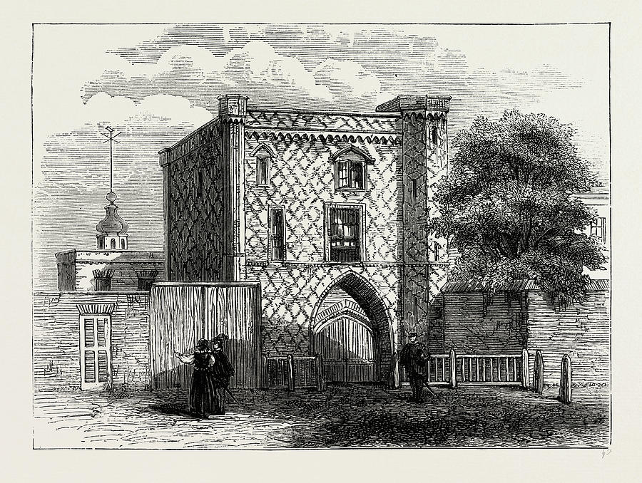 Old Gateway At Stepney Drawing by Litz Collection - Pixels