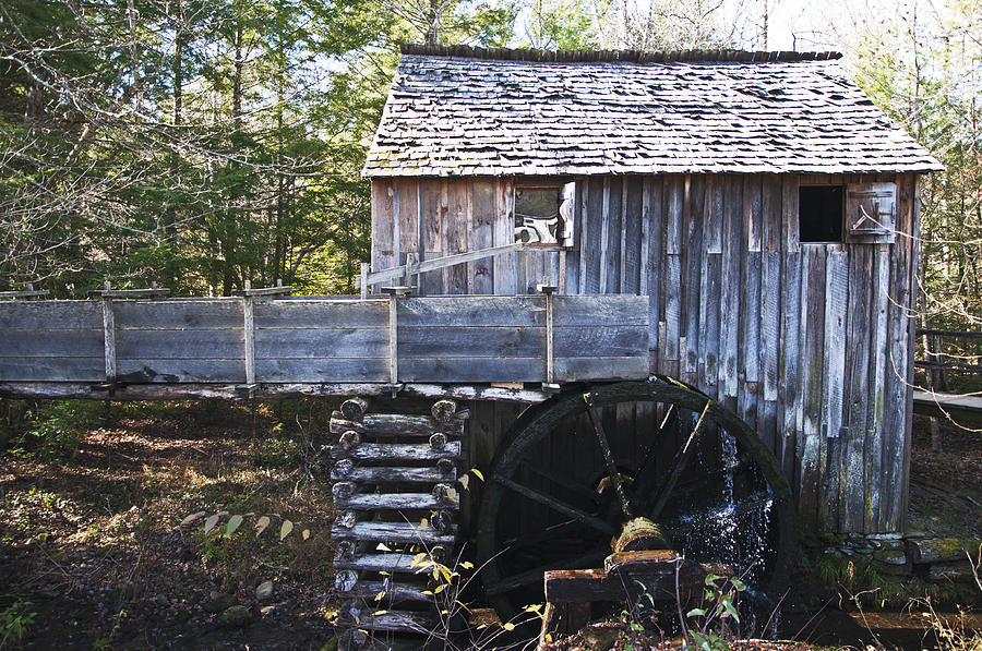 Old Mill Photograph by Wayne Anders - Fine Art America