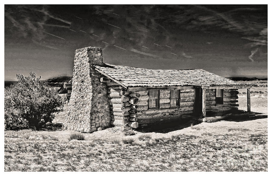 Old Ranch Cabin Photograph by Robert Kleppin - Pixels