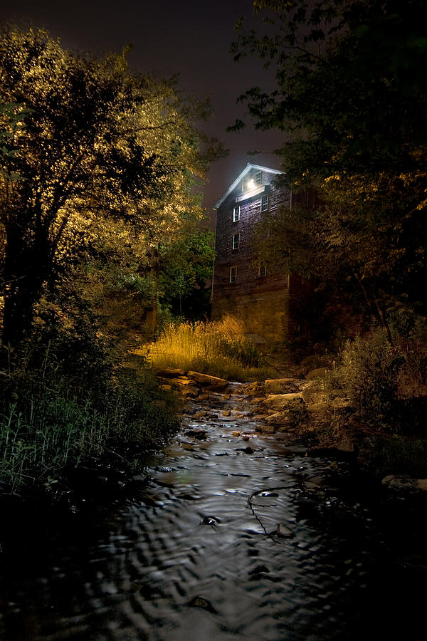 Old Red Mill Photograph by Mark Baker