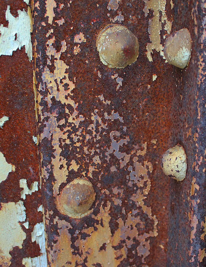 Old Rivets 8 Photograph by Mary Bedy - Fine Art America
