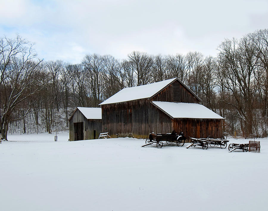 Old Rustic Barn Photograph by Larry Bresko - Pixels