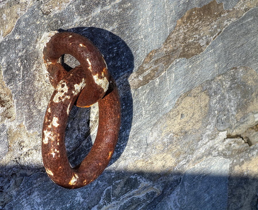 Old Rusty Eye Bolt and Ring Photograph by David Byron Keener | Fine Art ...
