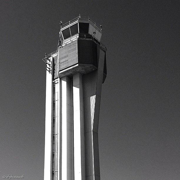 Old Stapleton Control Tower, Denver Photograph by Wolf Stumpf - Fine ...