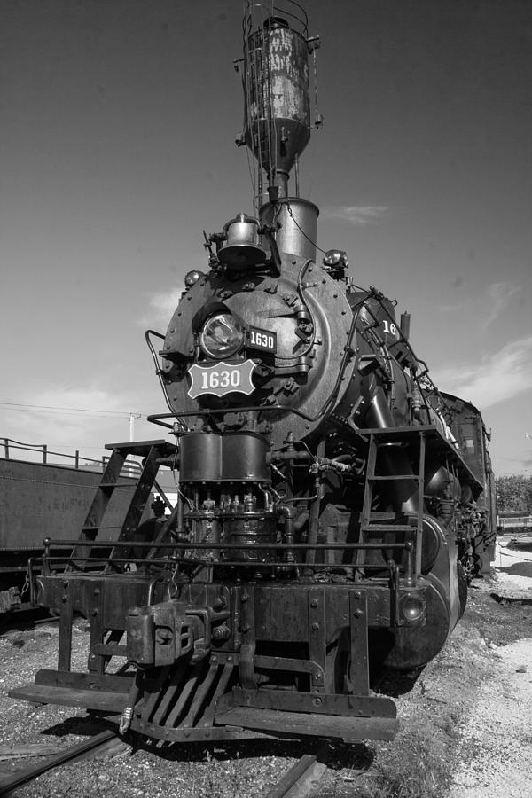 Old Steam Engine Black and White Photograph by Robert Storost - Fine ...