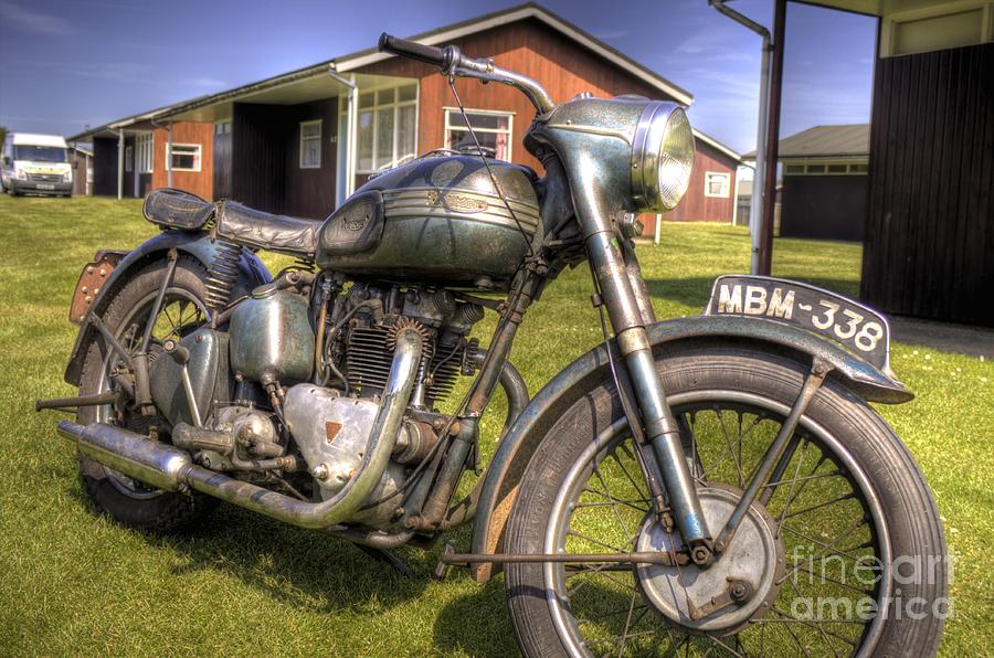 Old Triumph Photograph by John Mitchell - Fine Art America