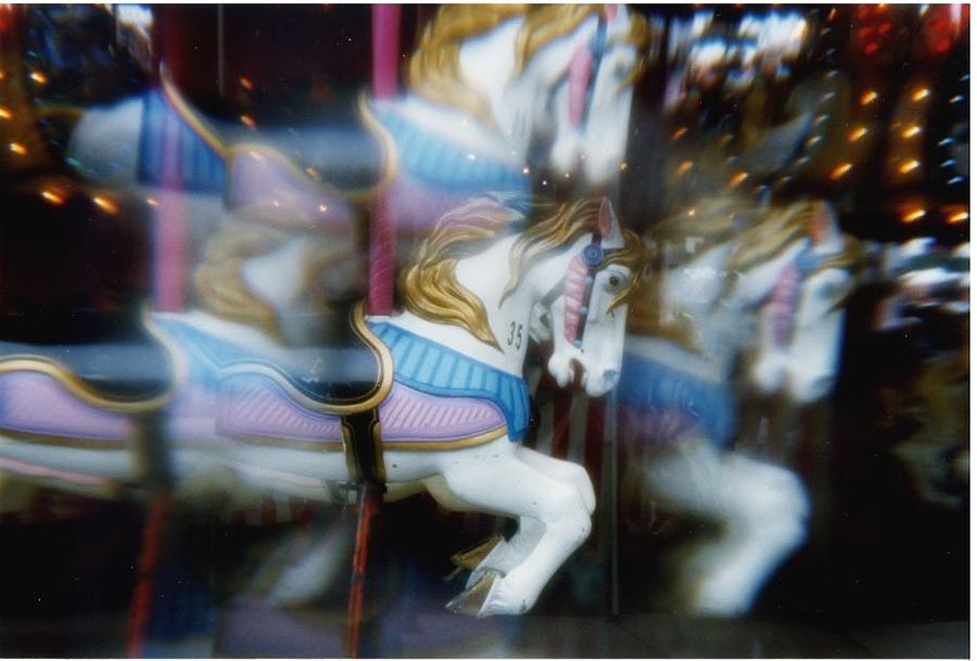 On A Carousel Photograph by Todd Shepard | Fine Art America