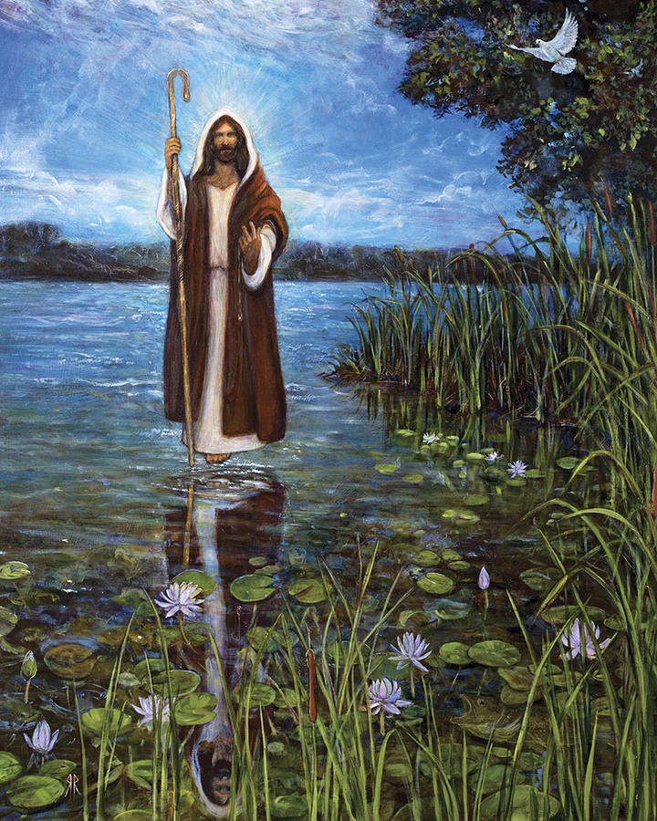 One more river to cross Painting by Rick Reason - Fine Art America