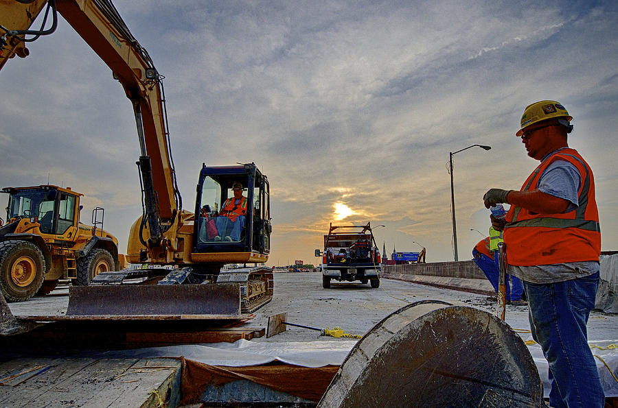 Operator at work Photograph by Nick Roberts - Fine Art America