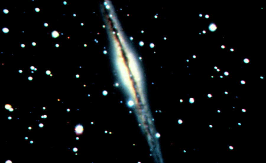 Optical Ccd Image Of The Spiral Galaxy Ngc 891 Photograph by Dr Rudolph Schild/science Photo ...