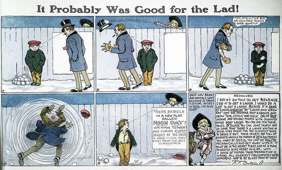 Outcault Comic Strip, C1914 Painting by Granger - Pixels