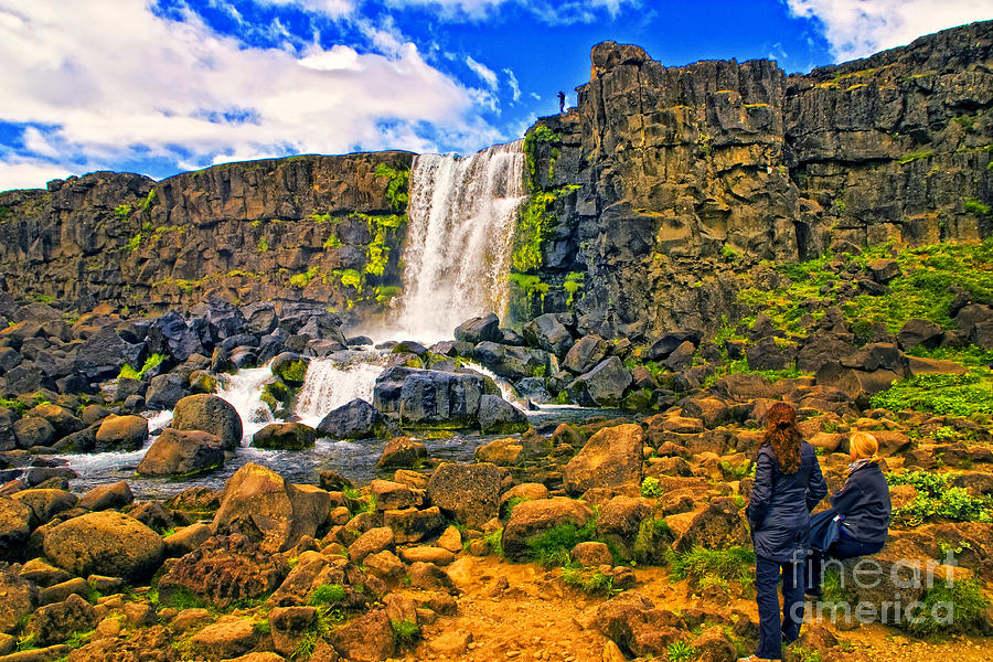 Oxarafoss Photograph by Roberta Bragan - Fine Art America