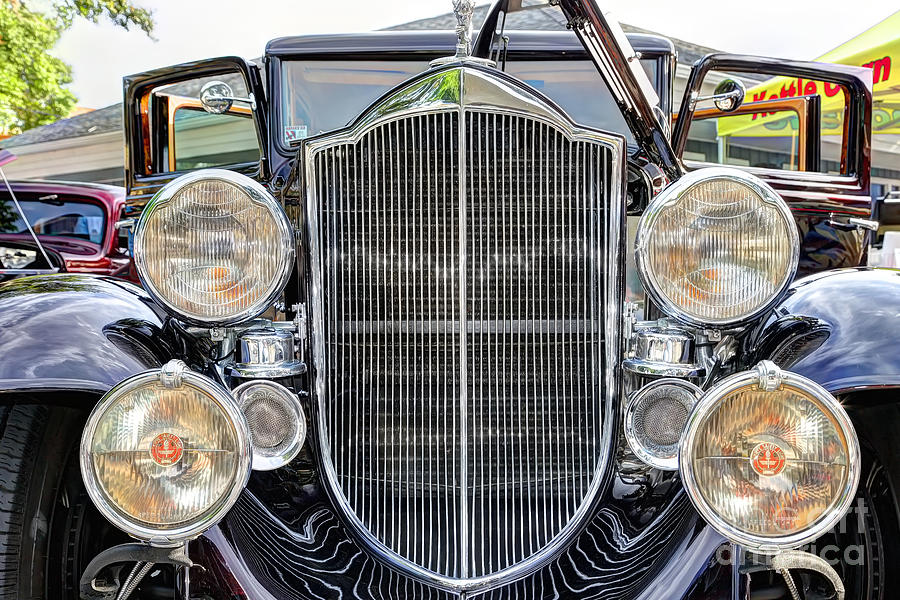 Packard Grille Photograph by Rick Mann - Pixels