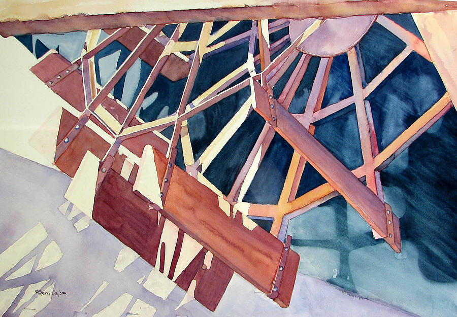 Paddlewheel Patterns Painting by Sherri Bails - Fine Art America