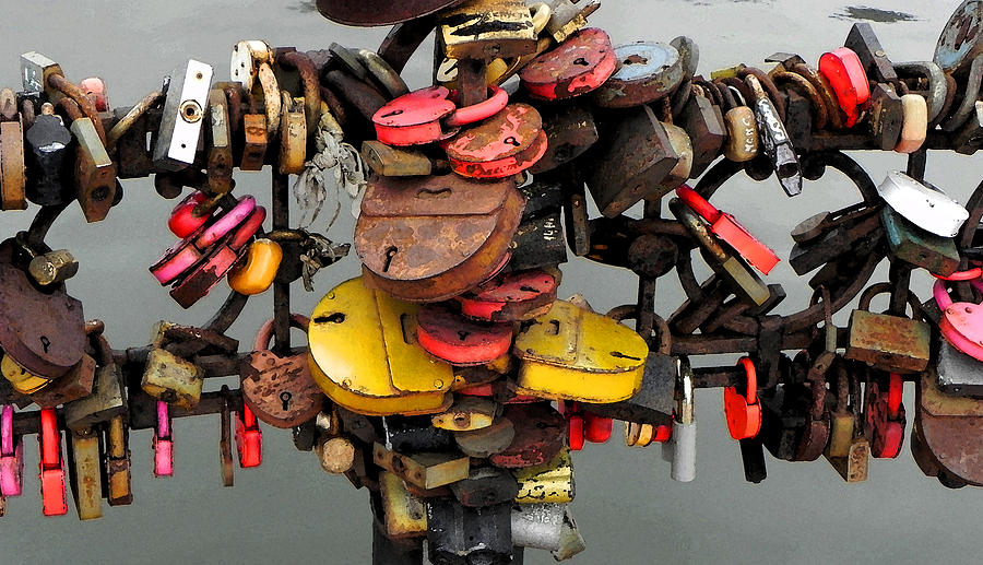 Padlocks for Love in Siberia Photograph by Anthony Dalton - Fine Art ...