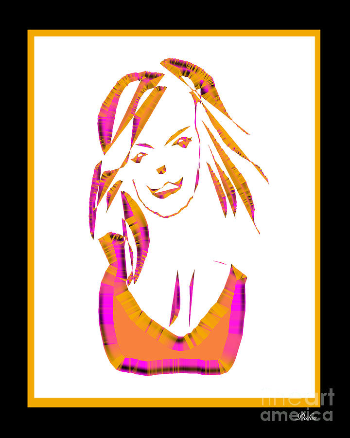 Pamela Anderson Digital Art by Keith Ryan - Fine Art America