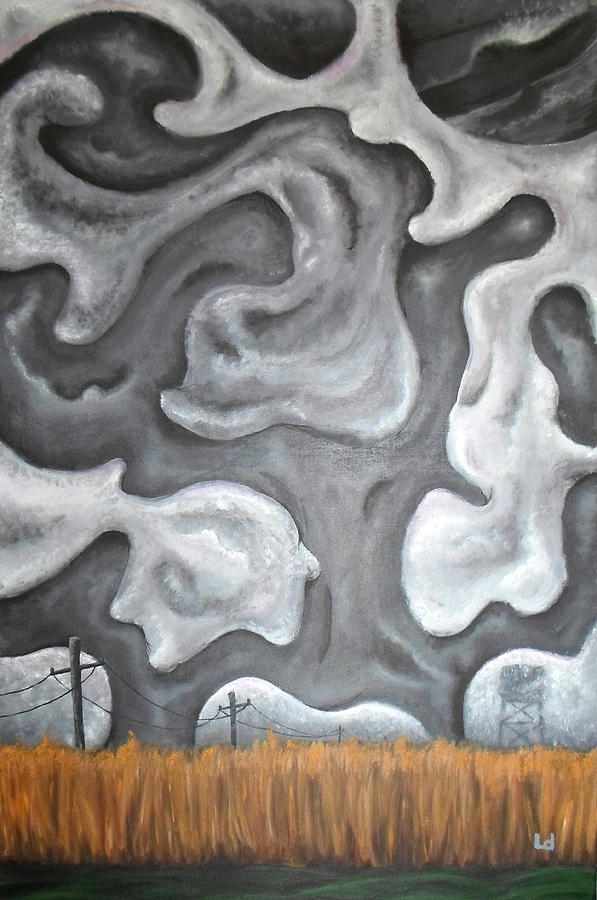 Panic Switch Painting by Logan Hoyt Davis - Fine Art America