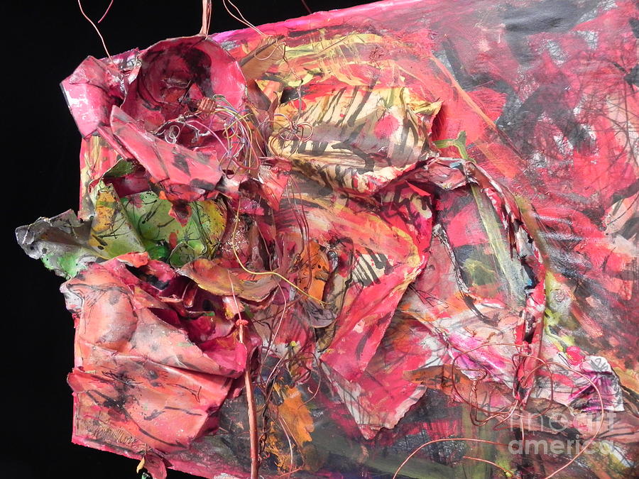 Paper exploded Mixed Media by Ann BinghamFreeman - Fine Art America