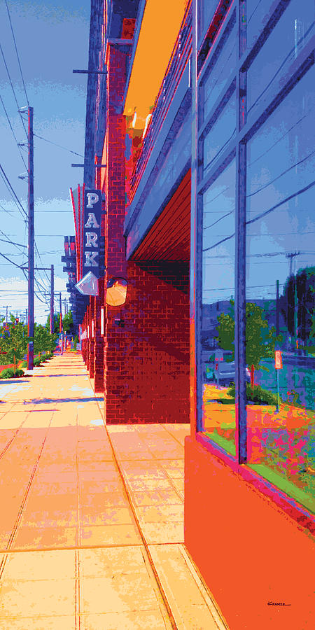 Park Digital Art by James Kramer - Fine Art America