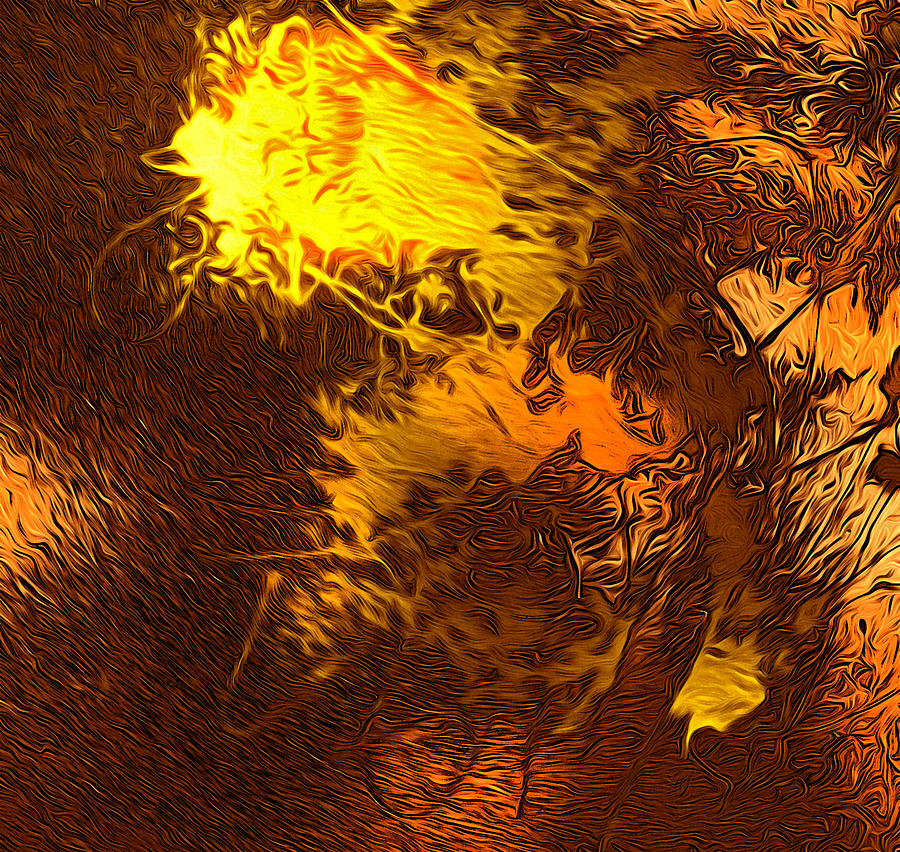 Passion Fire Painting by Ron Cantrell - Fine Art America
