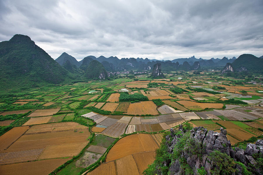Patchwork Farms Stretch Photograph by Kaare Iverson - Fine Art America