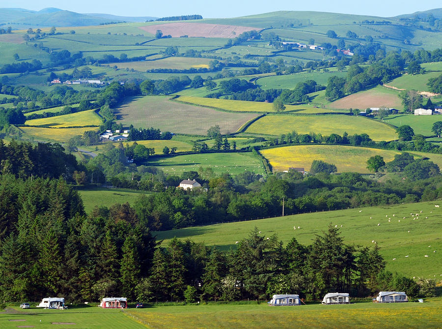 Patchwork Fields Photograph by Susan Tinsley - Pixels