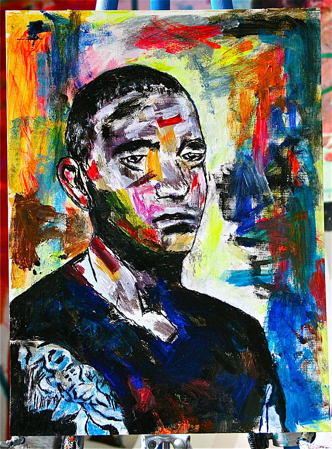 Patrick Painting by Chuck Greatrex - Fine Art America