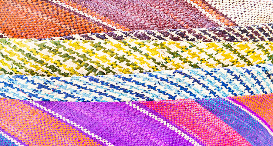 Patterned fabrics Photograph by Tom Gowanlock - Fine Art America