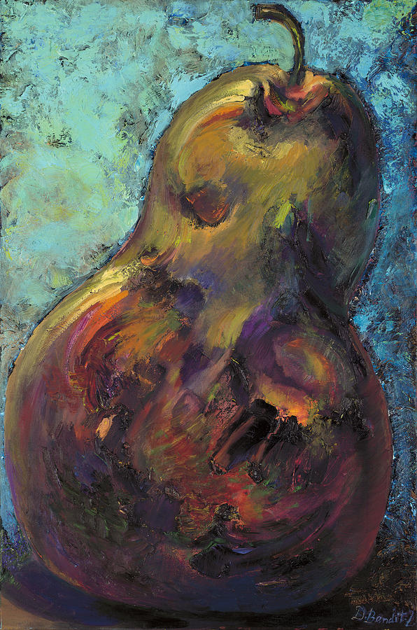Pear Painting by Debra Benditz - Fine Art America