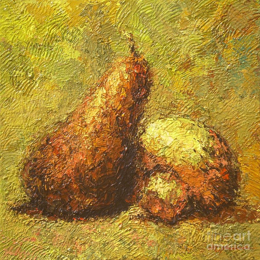 Pear Painting by Max Yamada - Pixels