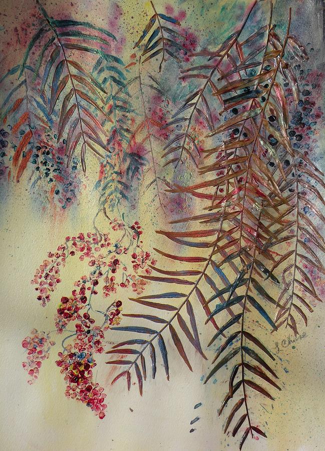 Pepper tree Painting by Lori Chase | Fine Art America