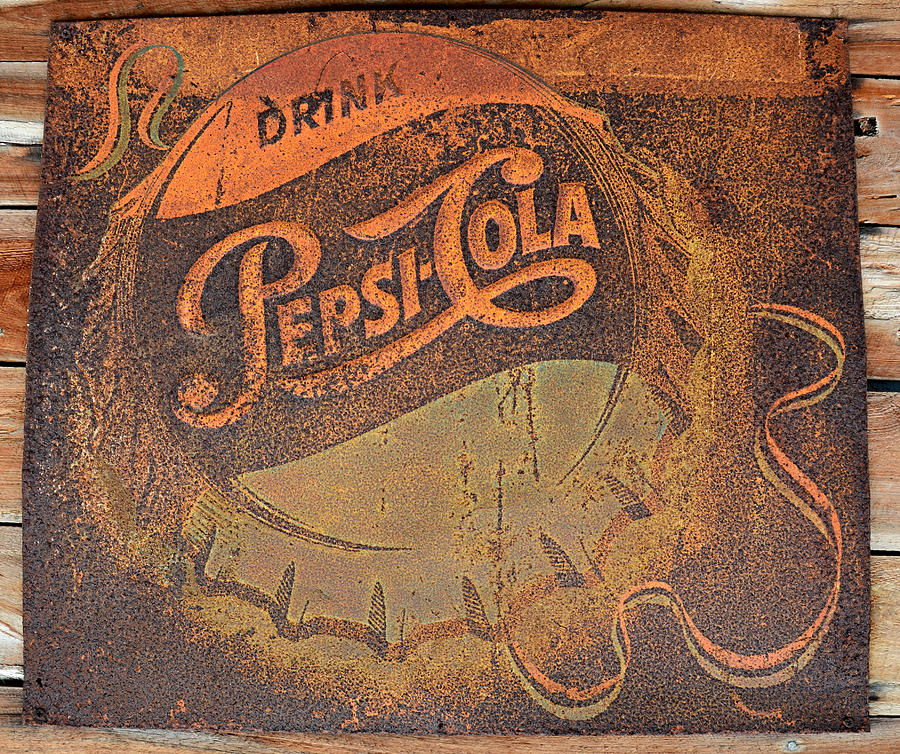 Pepsi Cola rust Photograph by David Lee Thompson - Fine Art America