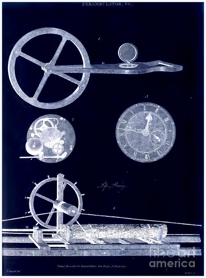 Perambulator circa 1807 Drawing by Unknown - Fine Art America