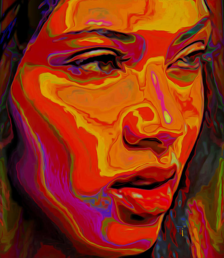 Peripheral Painting by Fli Art - Pixels