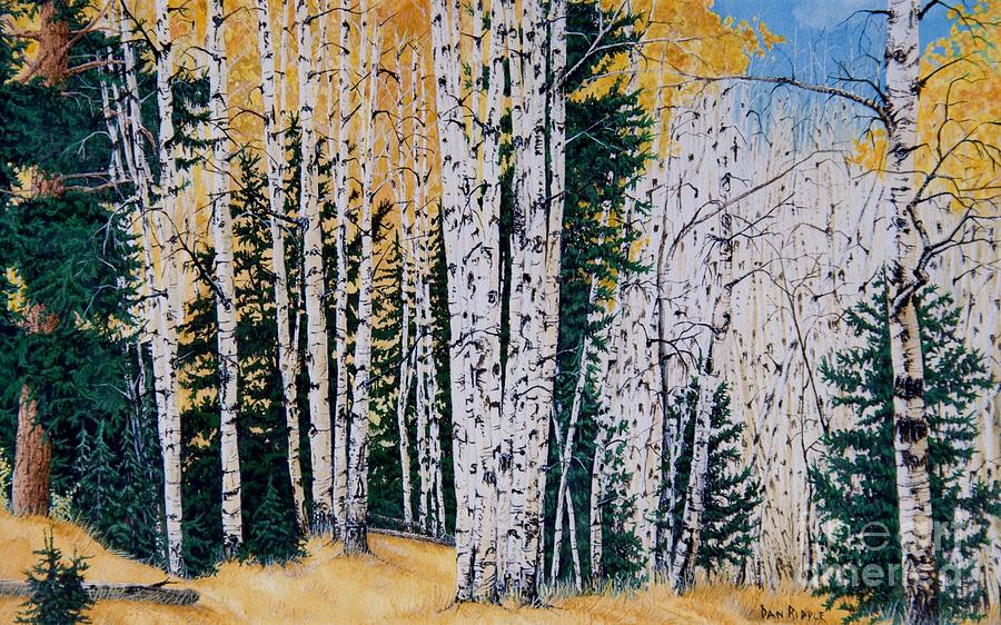 Phantom Canyon fall Painting by Dan Riddle - Fine Art America