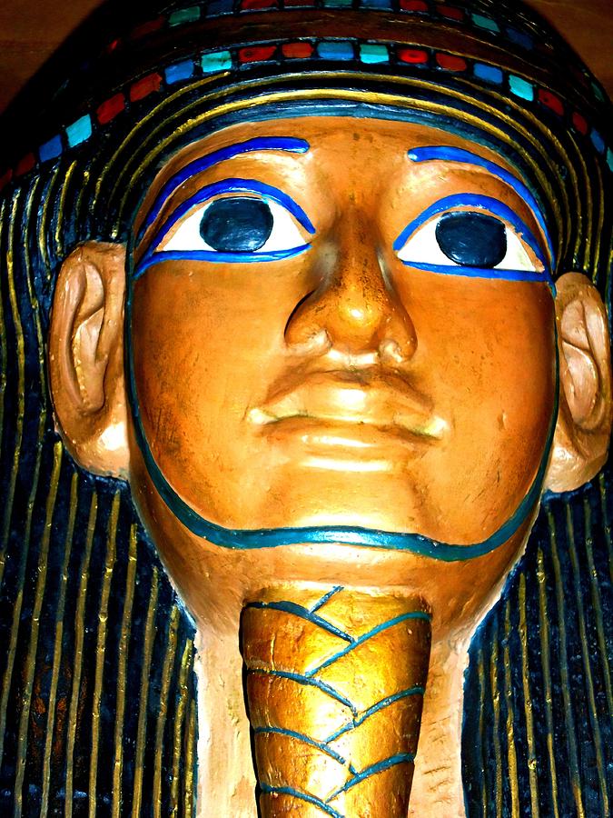 Pharaoh Face4 Photograph by Ron Kandt - Pixels