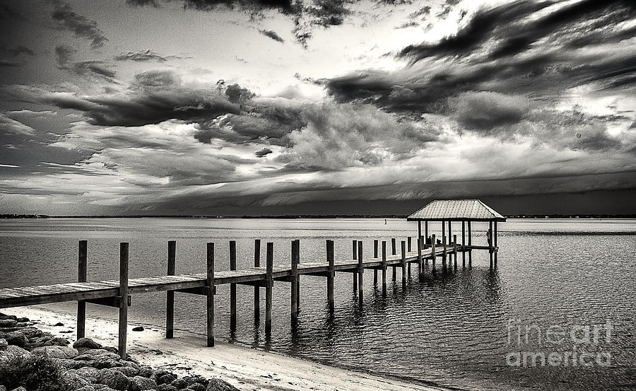 Pier Photograph by Bruce Bain - Pixels