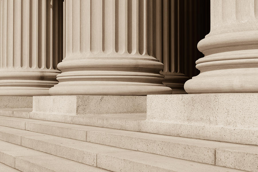 Pillars Photograph by Brandon Bourdages - Pixels