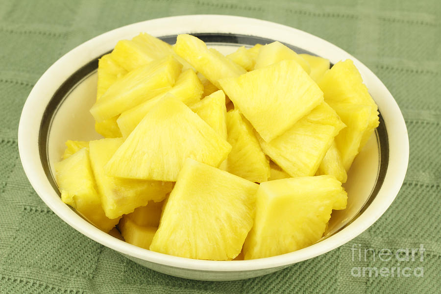 Pineapple Chunks Photograph by Lee Serenethos - Fine Art America
