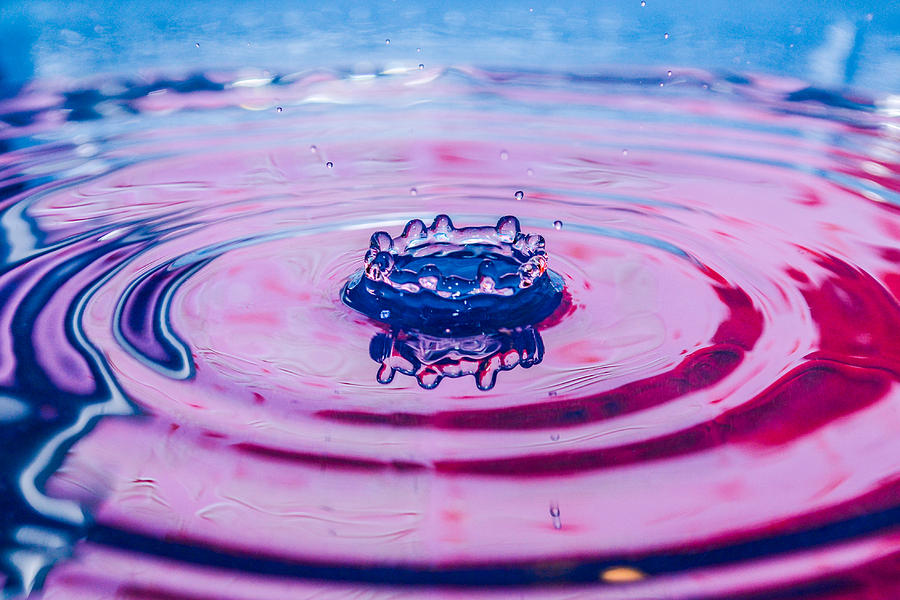 Pink Water Splash Photograph by Dwayne Schnell Pink Water Splash Photograph by Dwayne Schnell