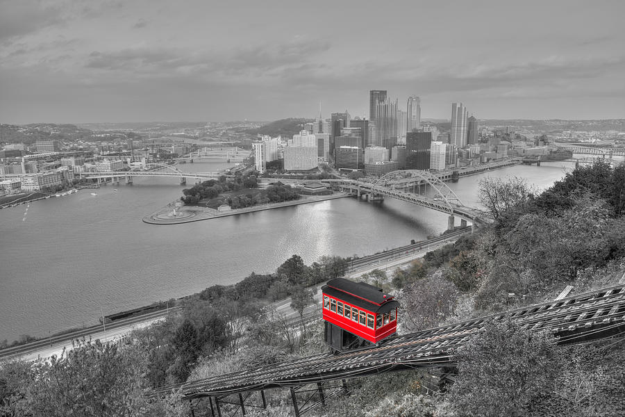 Pittsburgh Red Color Select Photograph by Shane Mossman - Pixels